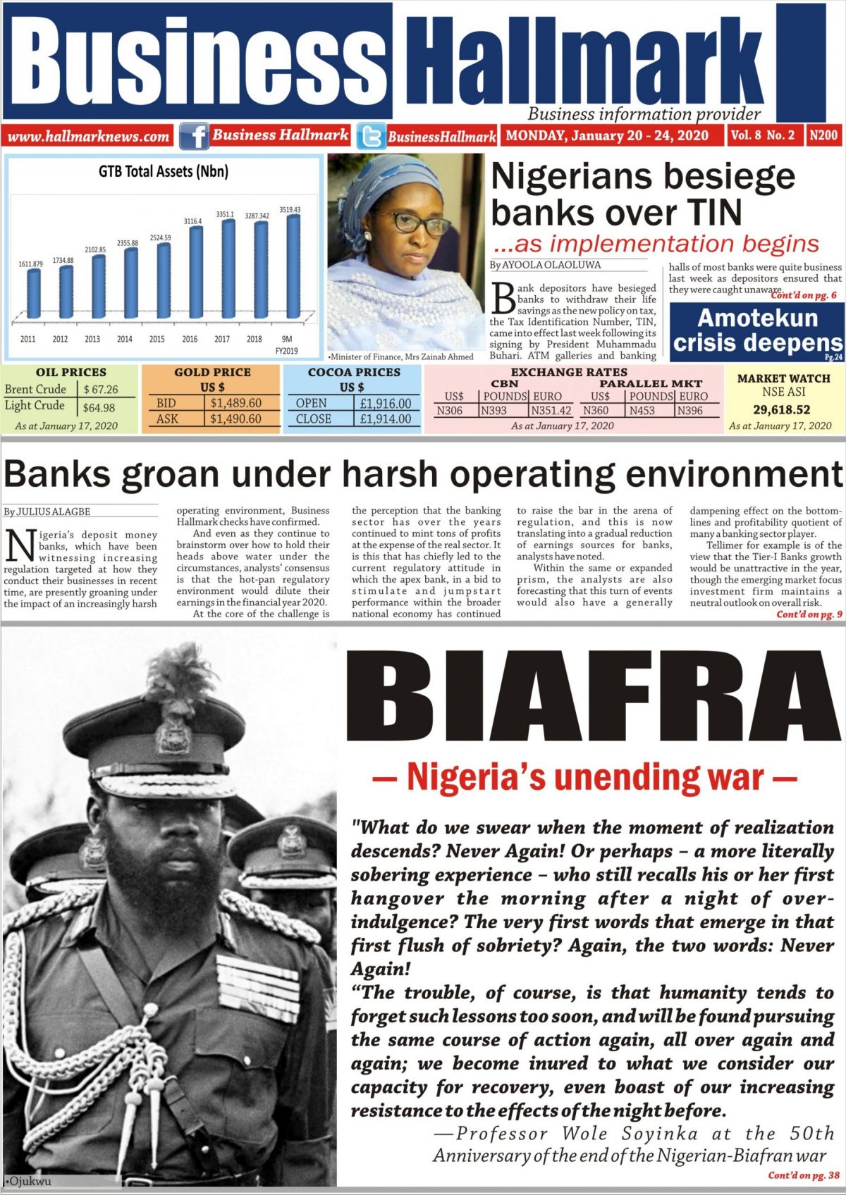 Business Hallmark Cover Page - Business Hallmark