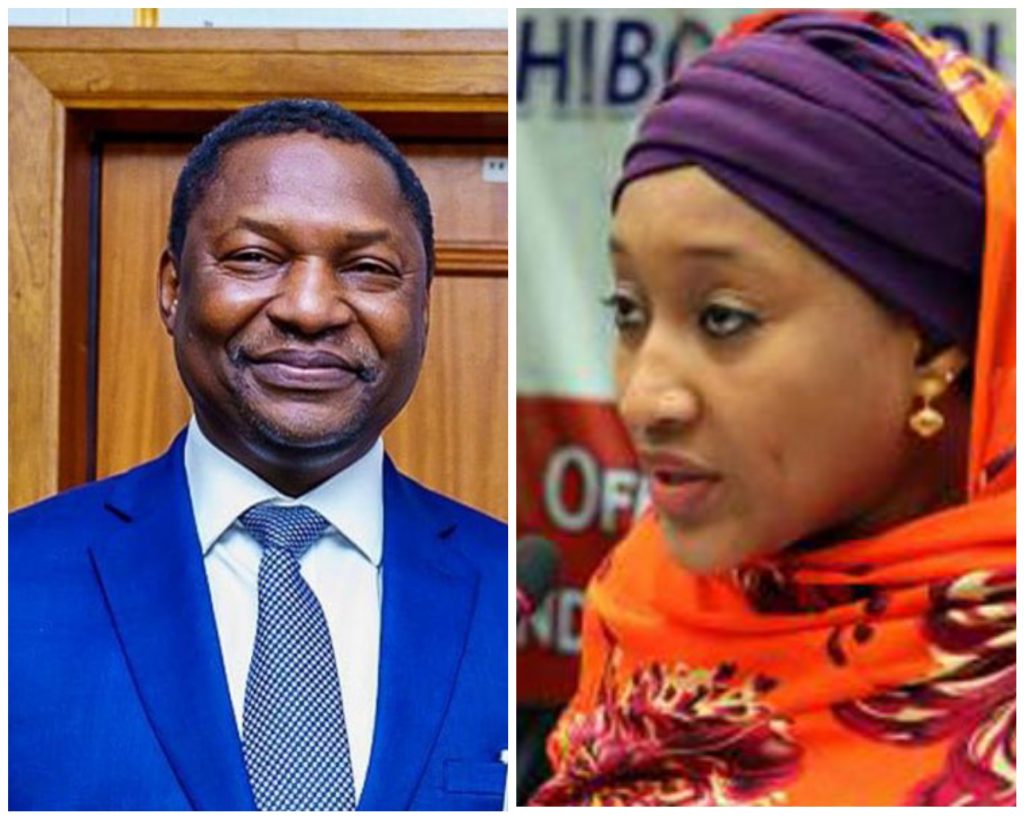 Abubakar Malami Marries Buhari’s Daughter, Nana Hadiza In Aso Rock ...